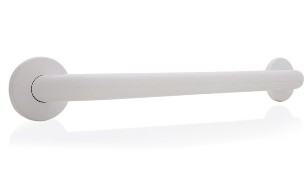 Powder Coated Grab Bars in White | Grab Bars Etc.